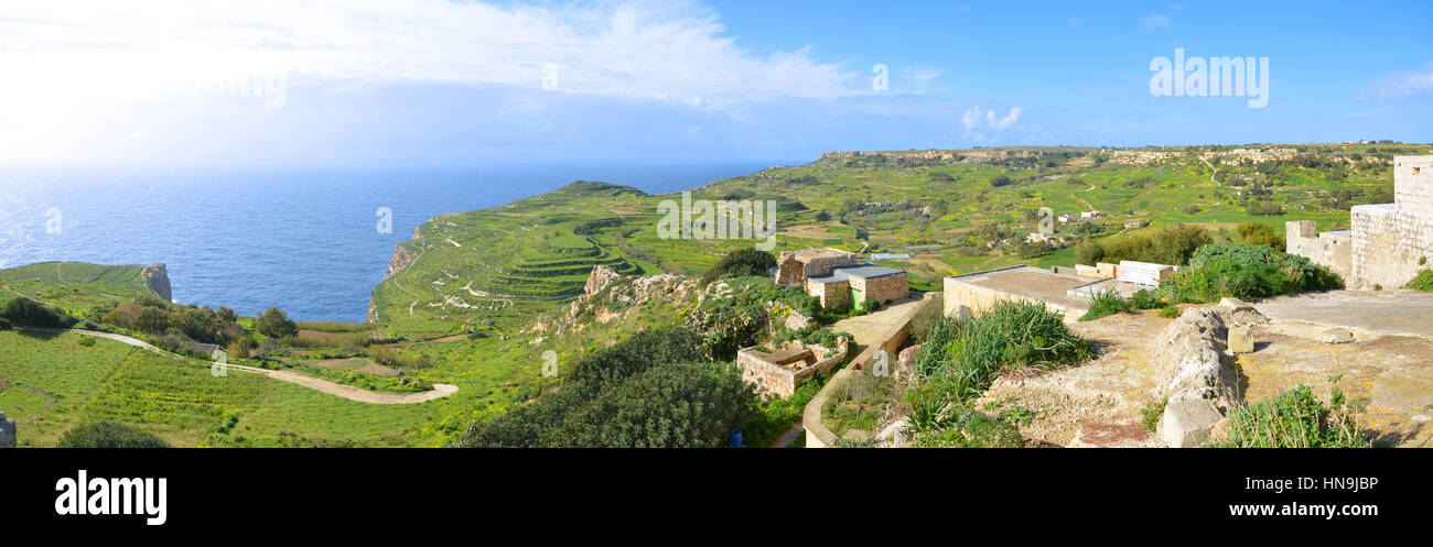 Maltese Countryside in the limits of Imtahleb Stock Photo - Alamy