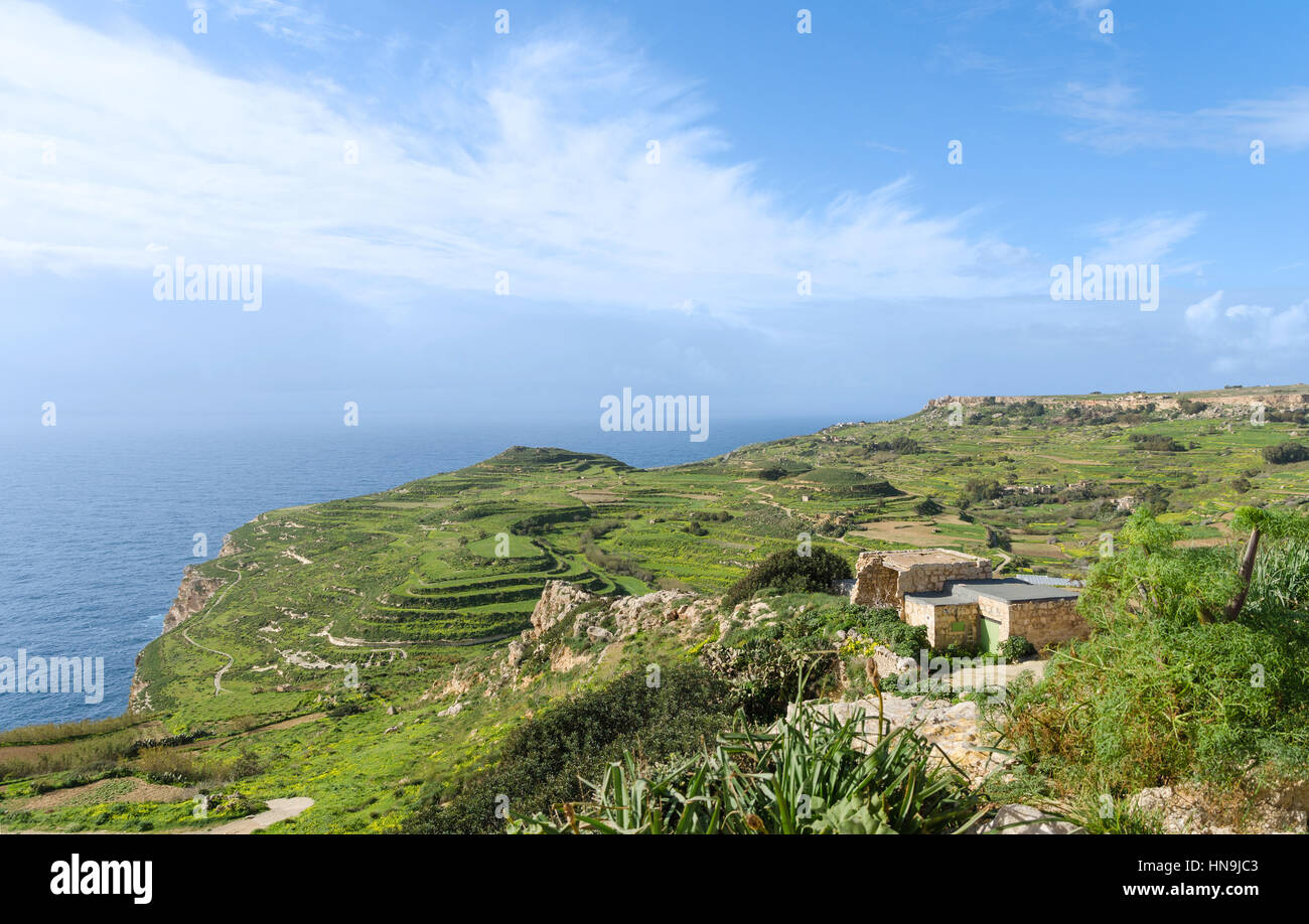 Maltese Countryside in the limits of Imtahleb Stock Photo - Alamy