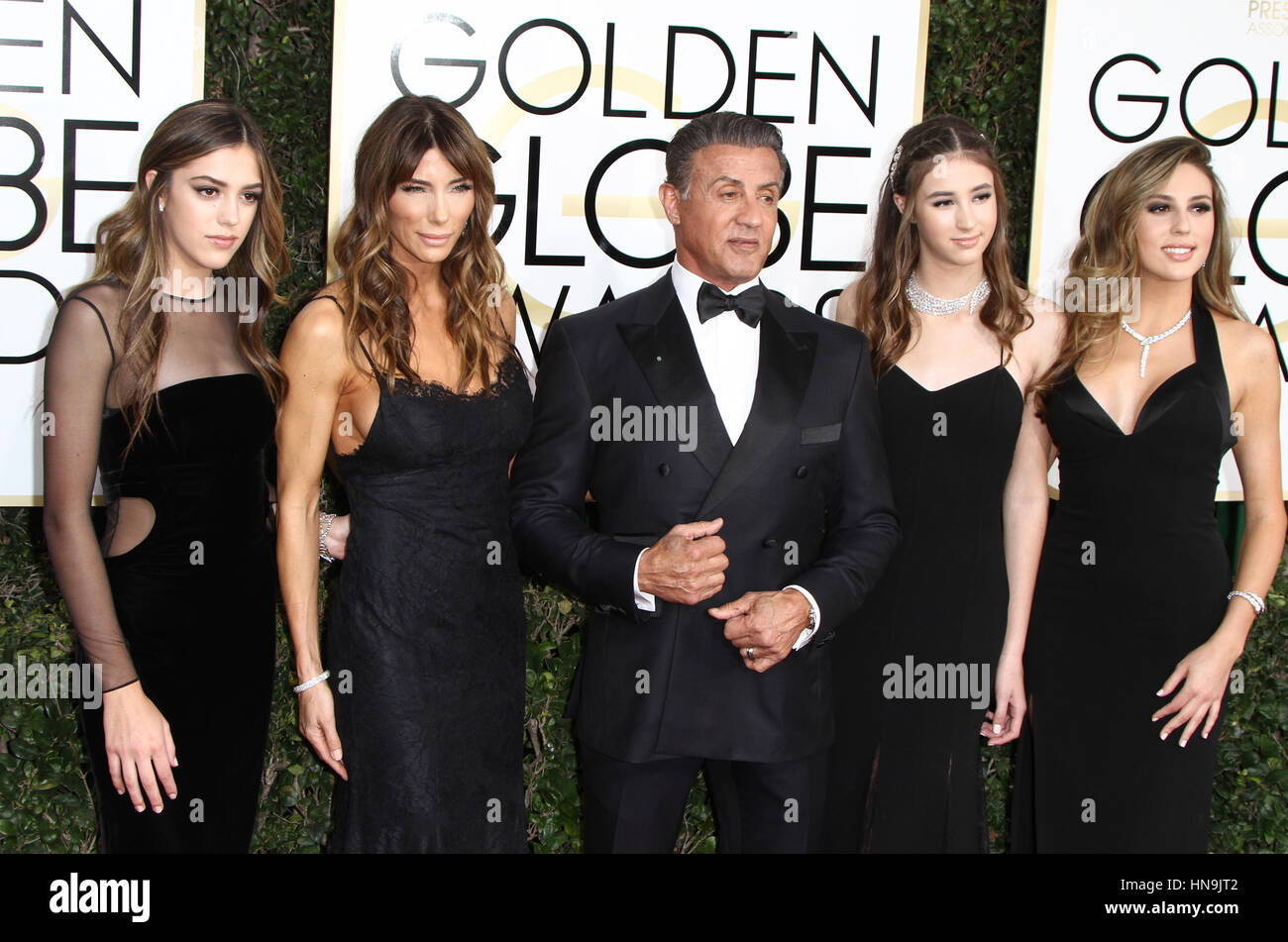 74th Golden Globe Awards - Arrivals Featuring: Scarlet Stallone ...
