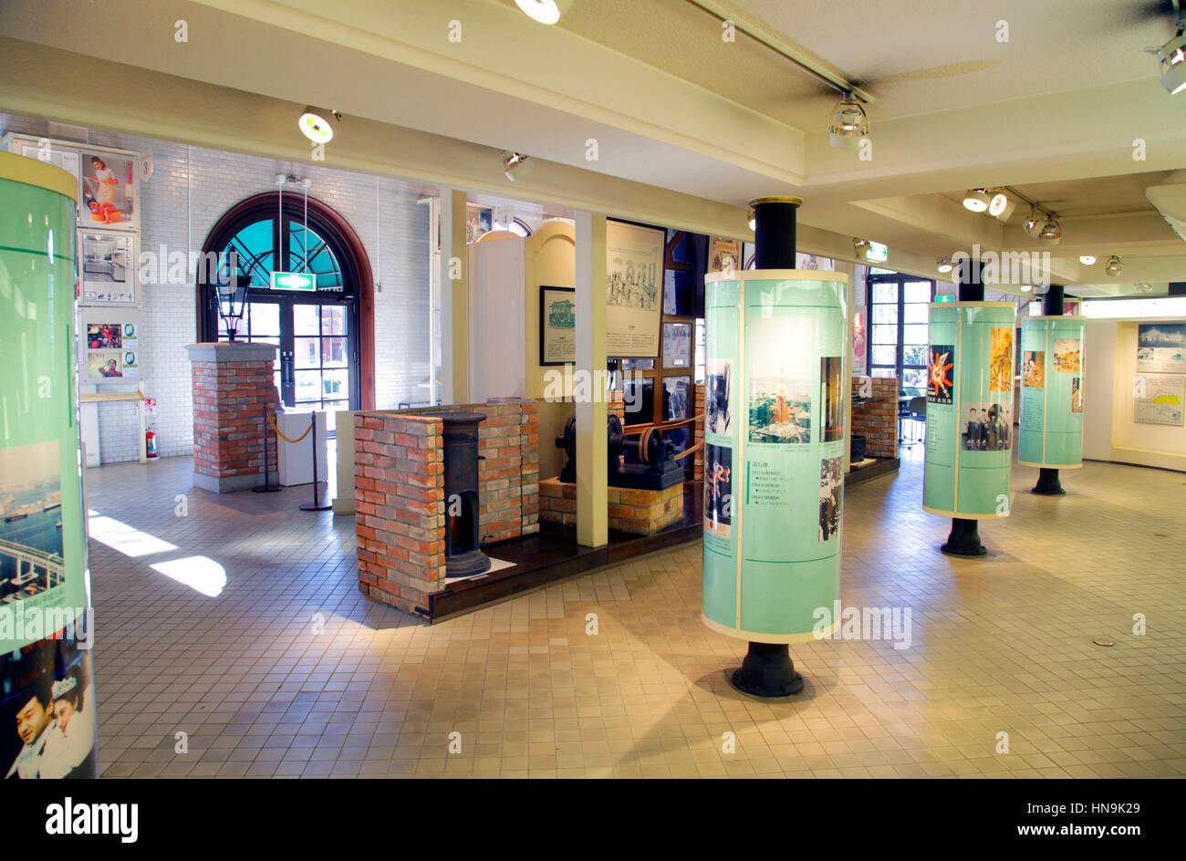 Interior of Gas Museum Stock Photo - Alamy