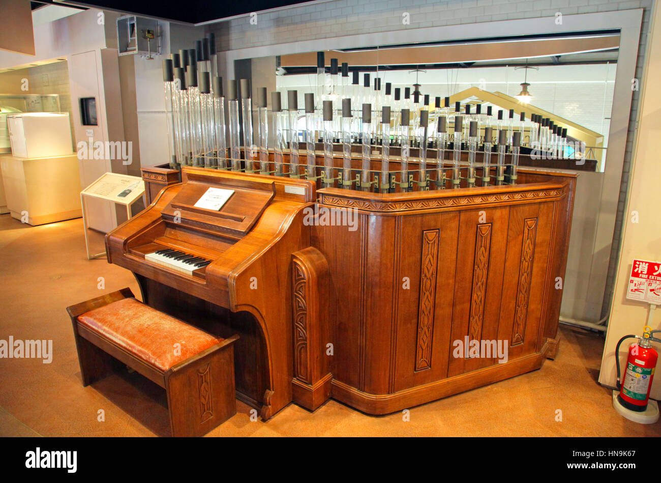 Interior of Gas Museum Stock Photo - Alamy