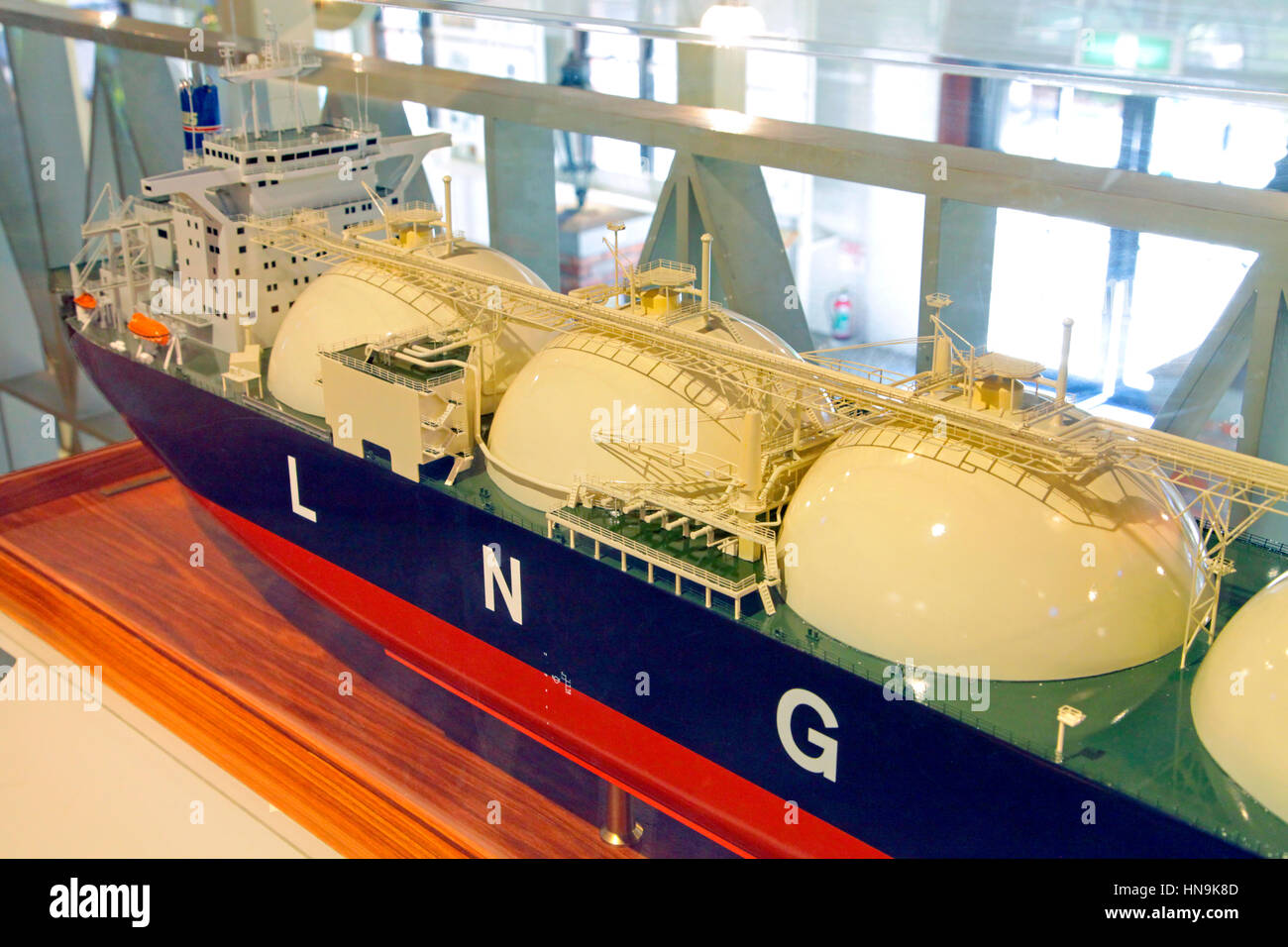 Interior of Gas Museum Stock Photo - Alamy