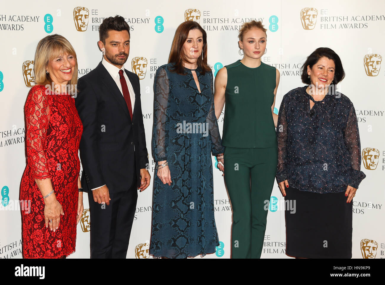 BAFTA nominations photo call - Dominic Cooper and Sophie Turner are ...