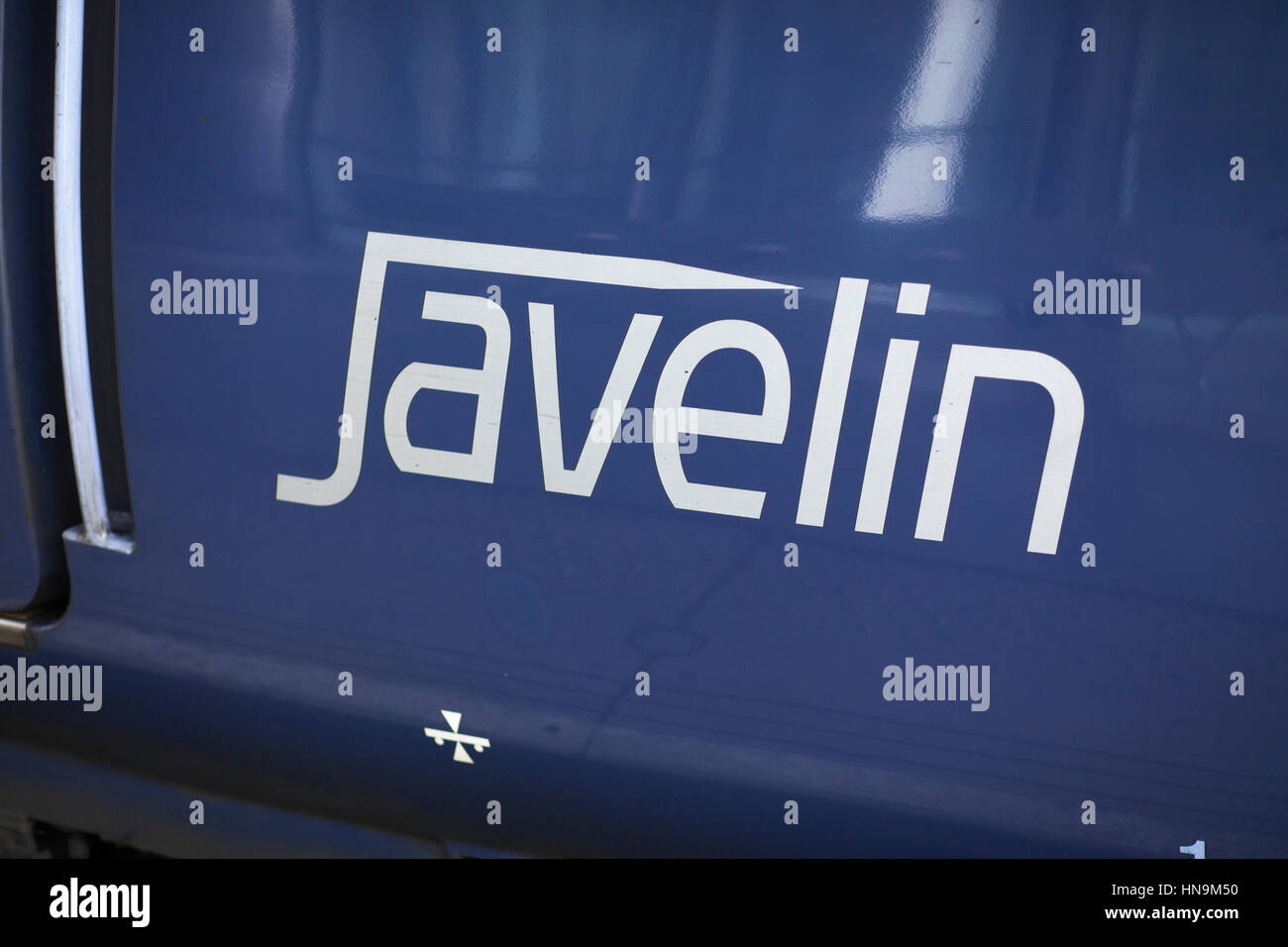 London, England, UK. High speed javelin trains run by SouthEastern ...