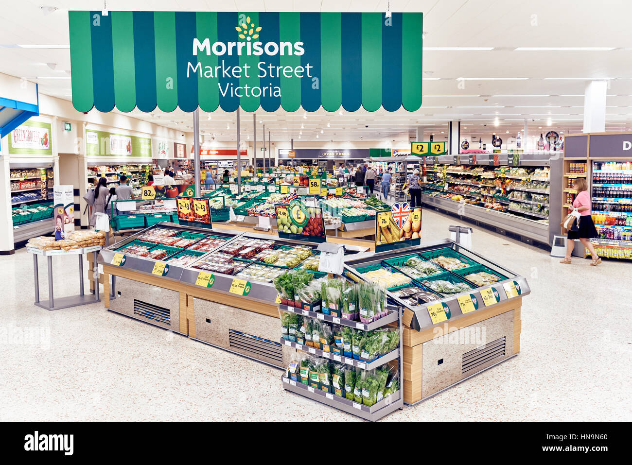 Morrisons bradford supermarket hi-res stock photography and images - Alamy