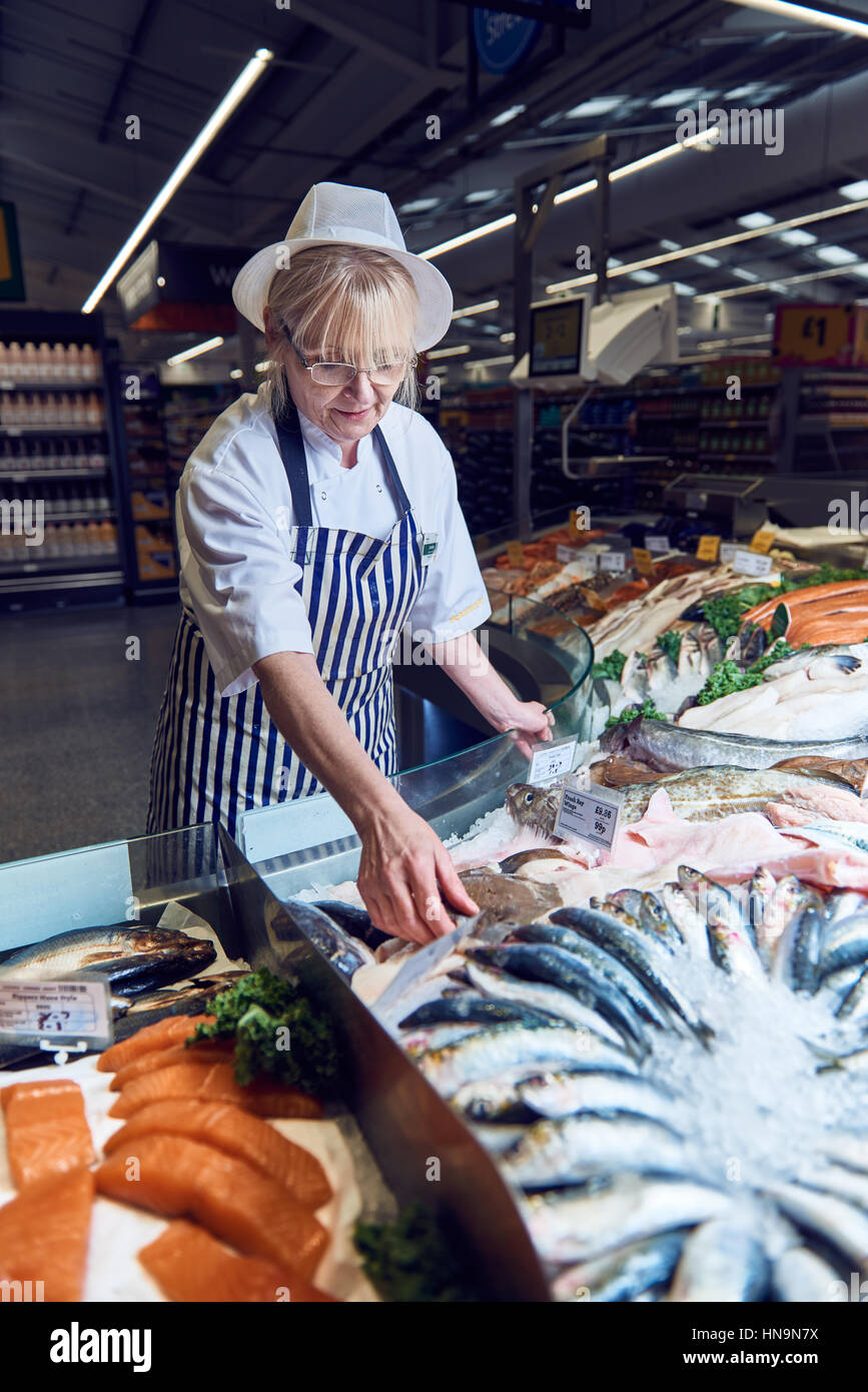 Morrisons staff hi-res stock photography and images - Alamy