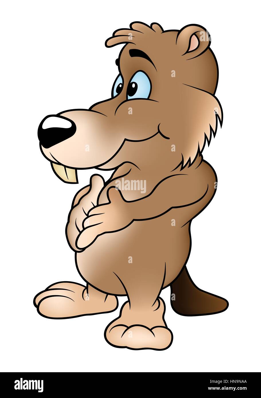 Beaver cut out Stock Vector Images - Alamy