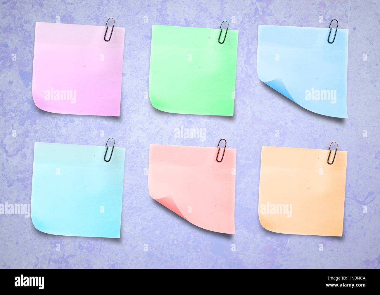 Digital composite of colored Sticky Note Stock Photo - Alamy