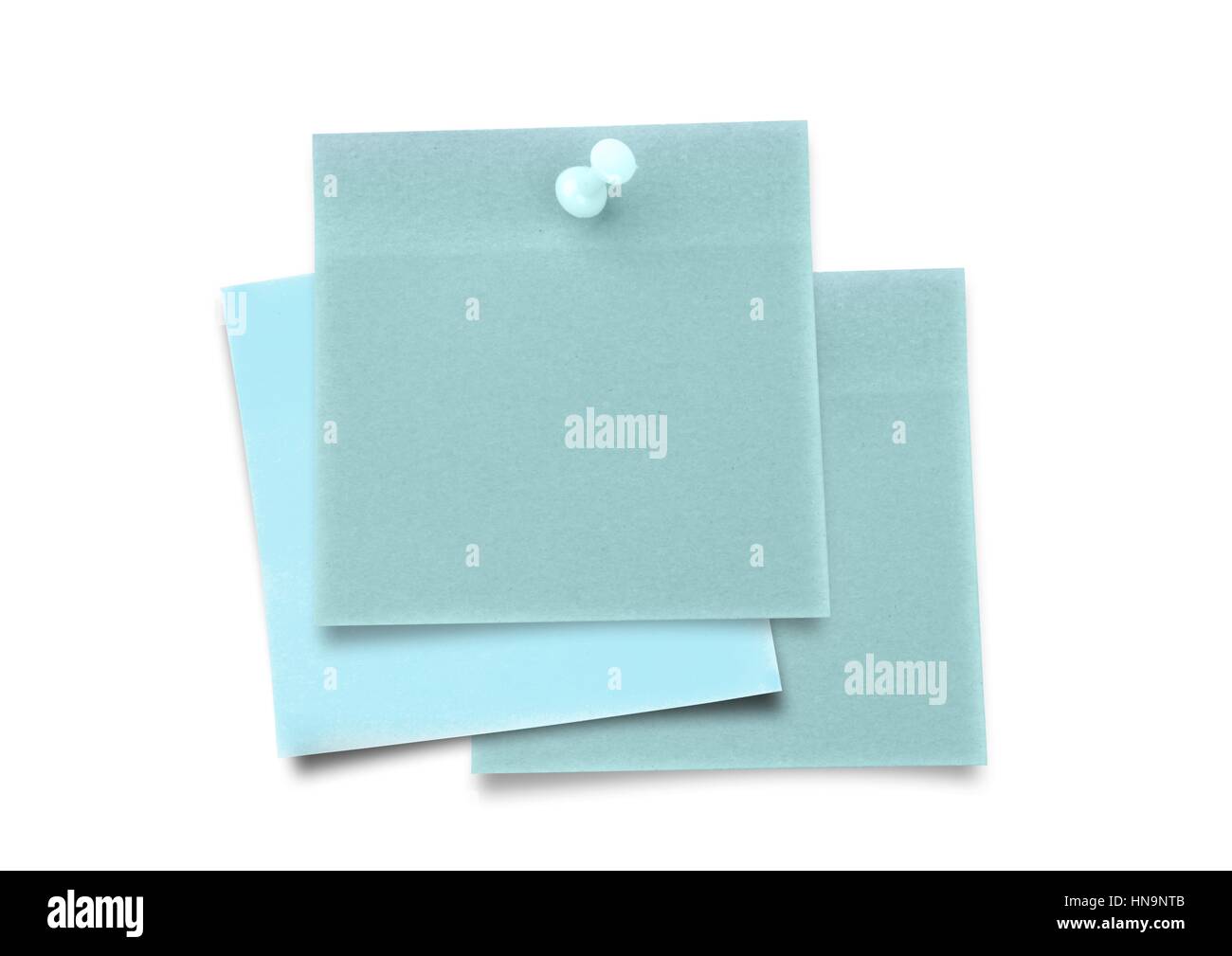 Digital composite of blue Sticky Note Stock Photo - Alamy