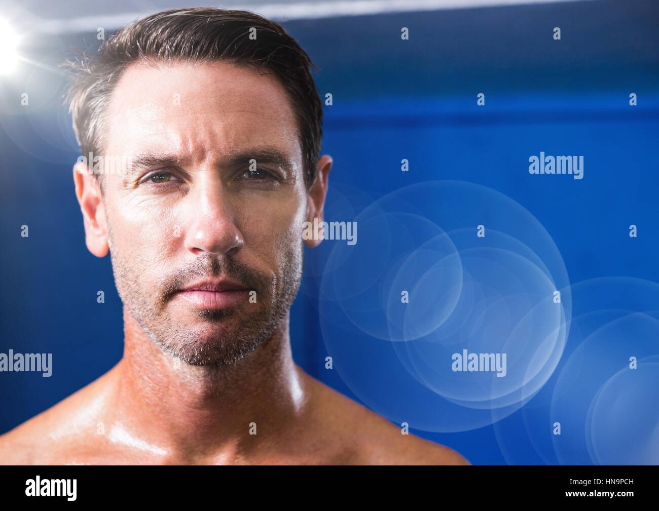 Digital composite mans face hi-res stock photography and images - Alamy