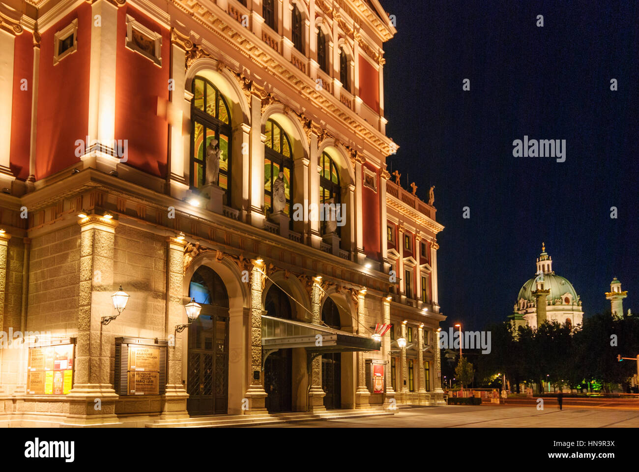 Wien, Vienna, Musikvereinsgebäude (concert hall of Musikverein ...