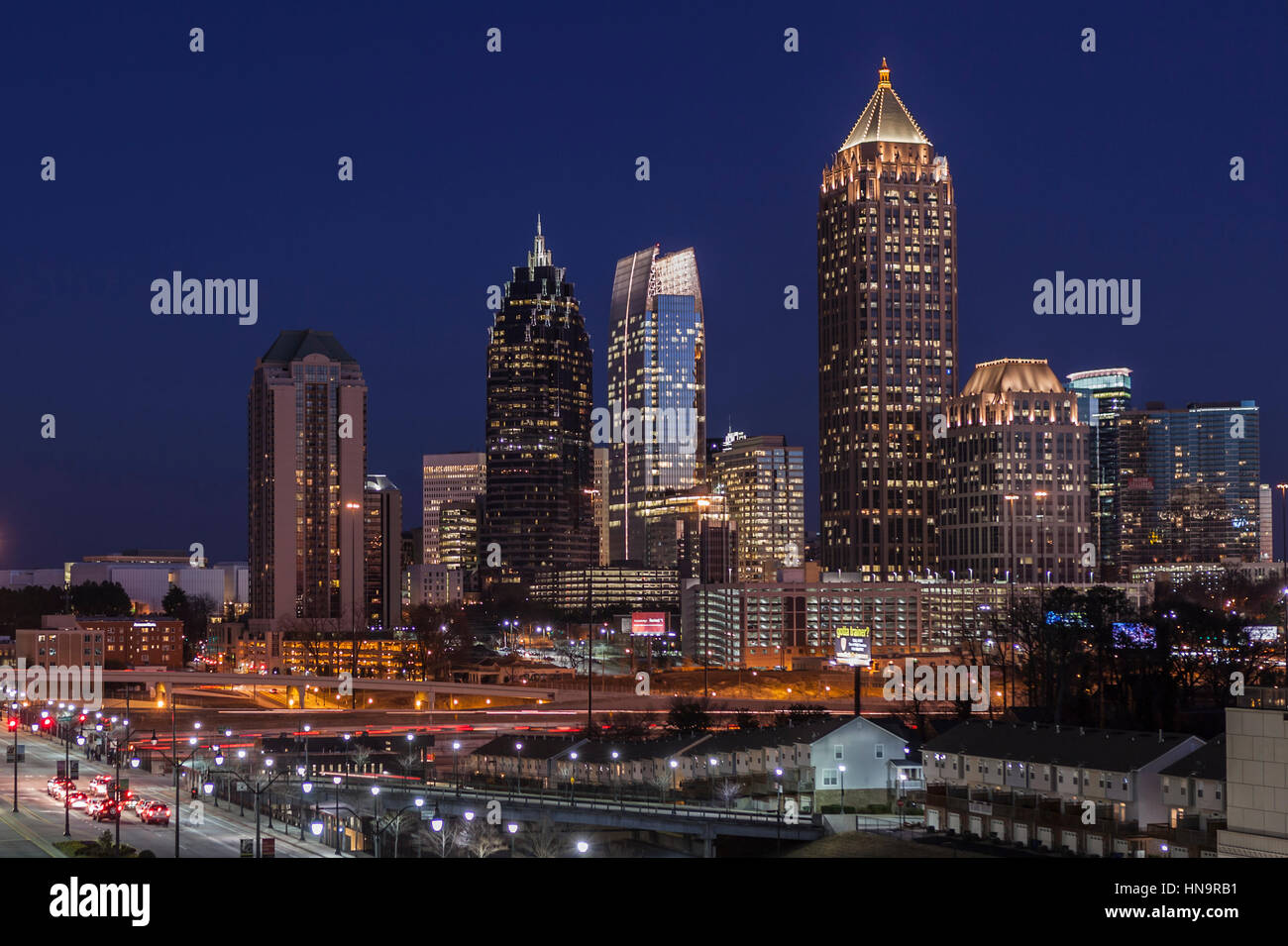 Midtown atlanta buildings hi-res stock photography and images - Alamy