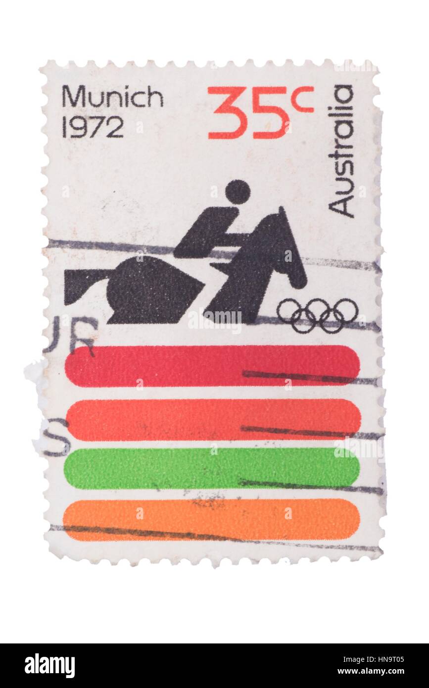 Australia philately Cut Out Stock Images & Pictures - Alamy
