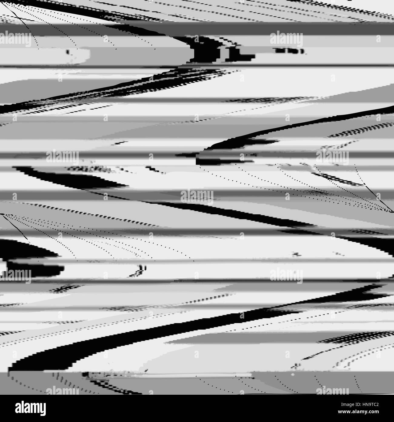 vector monochrome abstract bad tv broadcasting signal modern digital ...