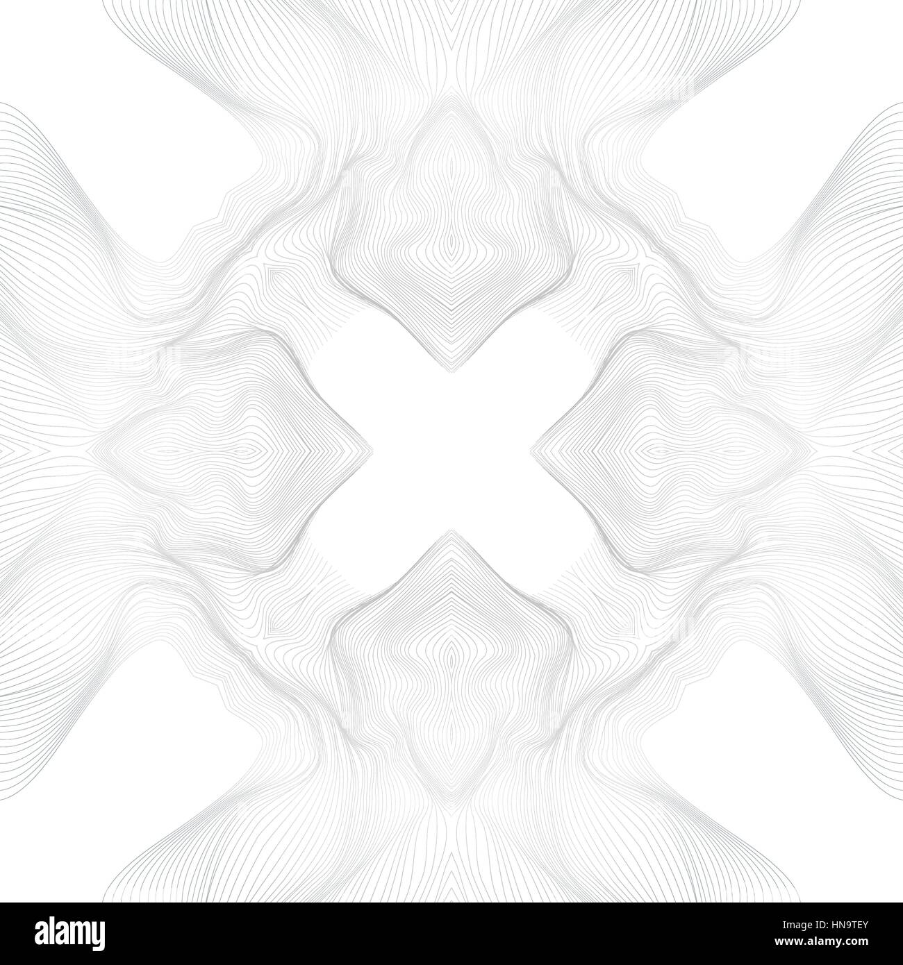 vector black warped parametric lines shape abstract waves white ...