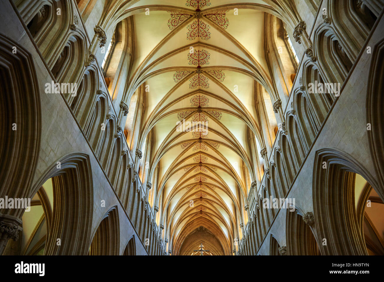 Gothic interior of english architecture hi-res stock photography and ...