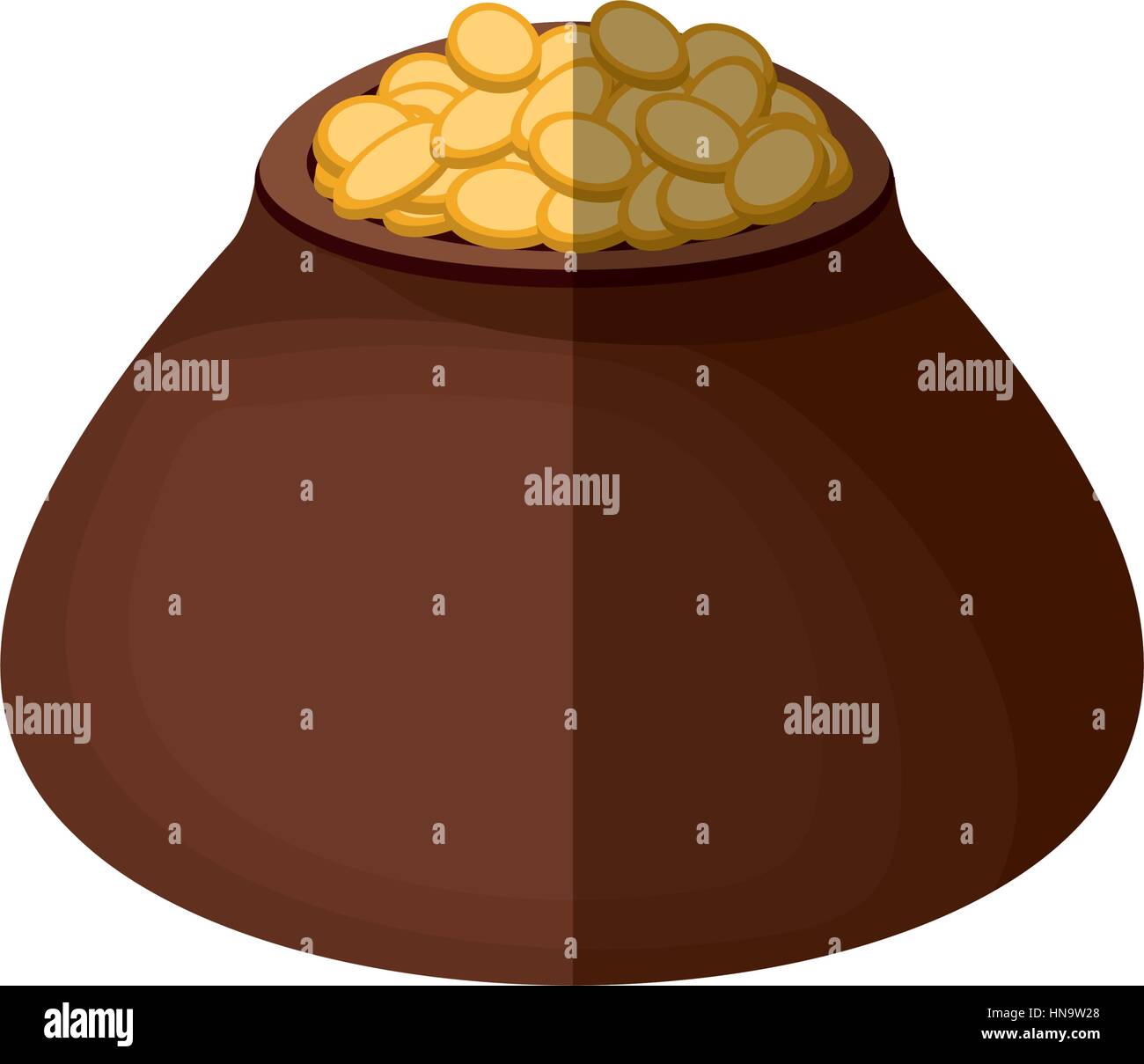 saint patrick day gold cauldron shadow Stock Vector Image & Art - Alamy