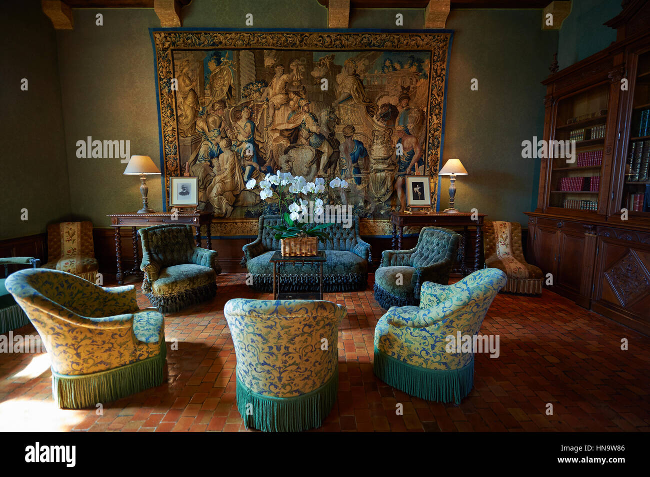 Chateau chaumont interior hi-res stock photography and images - Alamy