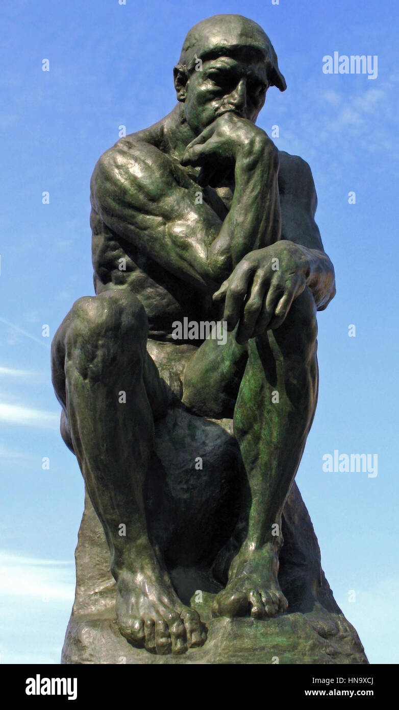 Francois auguste rene rodin hi-res stock photography and images - Alamy