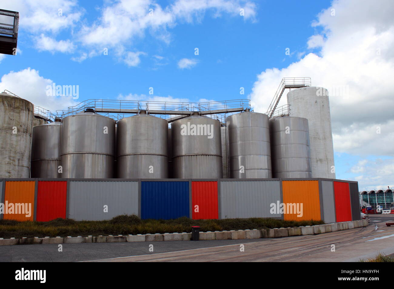 Colorful barrel hi-res stock photography and images - Alamy