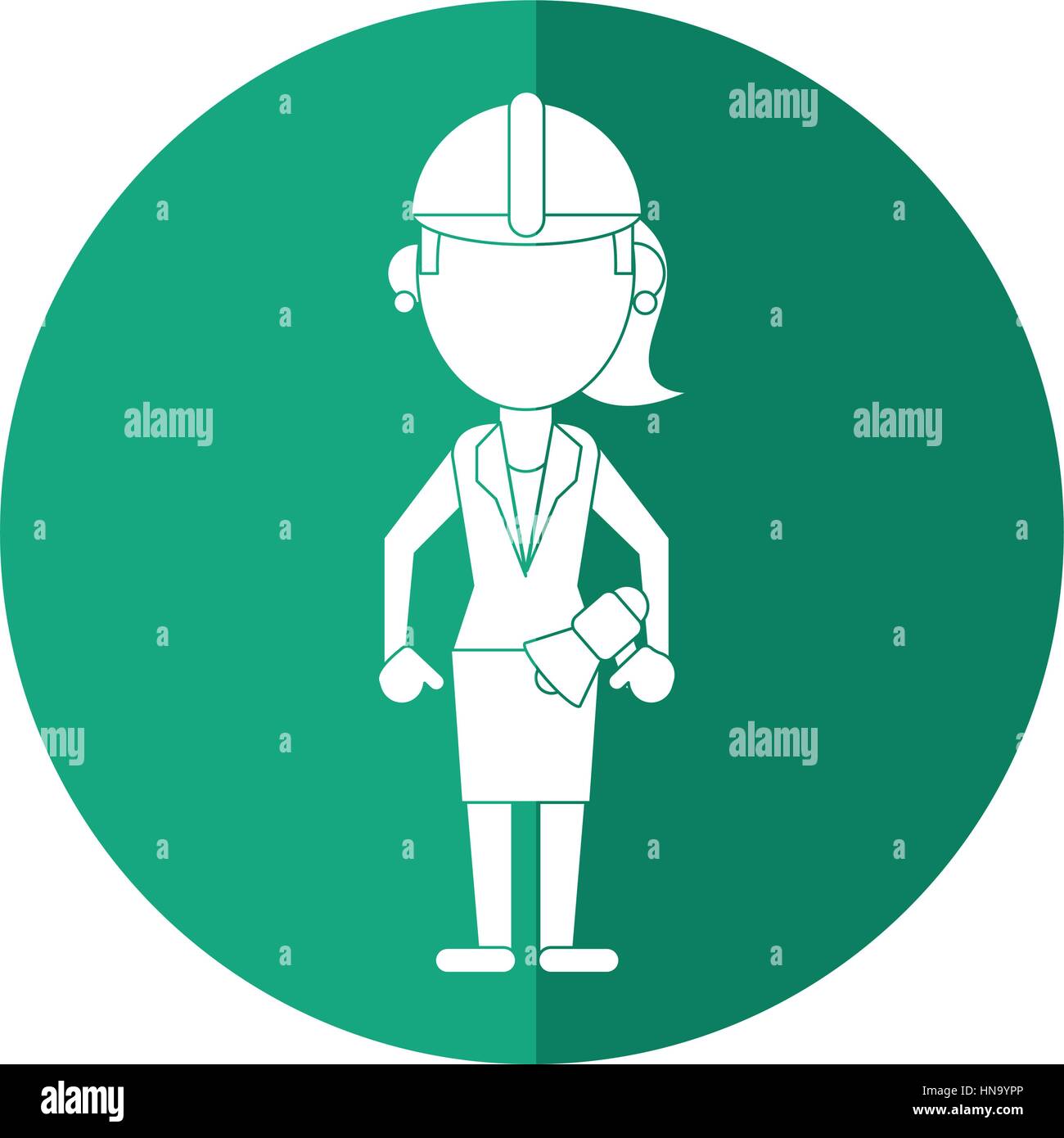Helmet woman question mark hi-res stock photography and images - Alamy