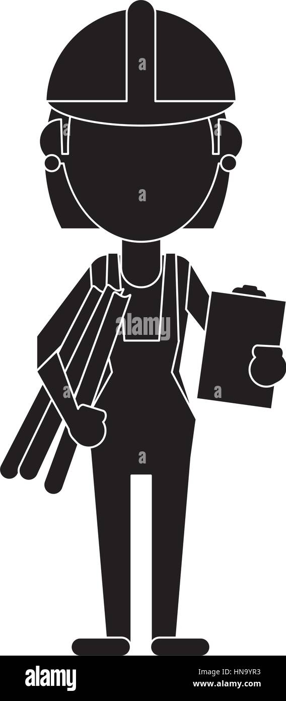 architec woman plans clipboard pictogram Stock Vector Image & Art - Alamy architec woman plans clipboard pictogram Stock Vector Image & Art - Alamy