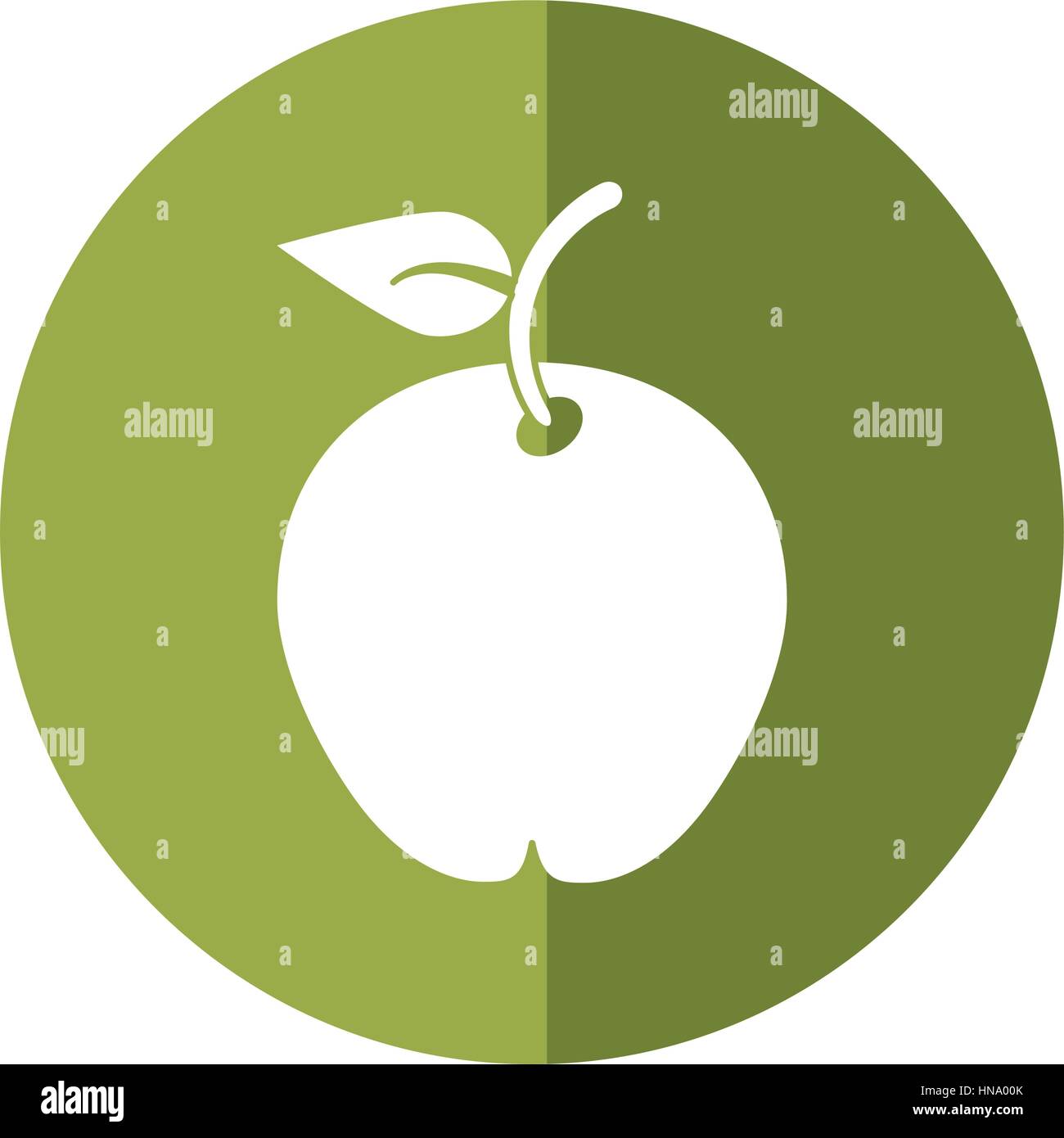 Pear fruit shadow Stock Vector Images - Alamy