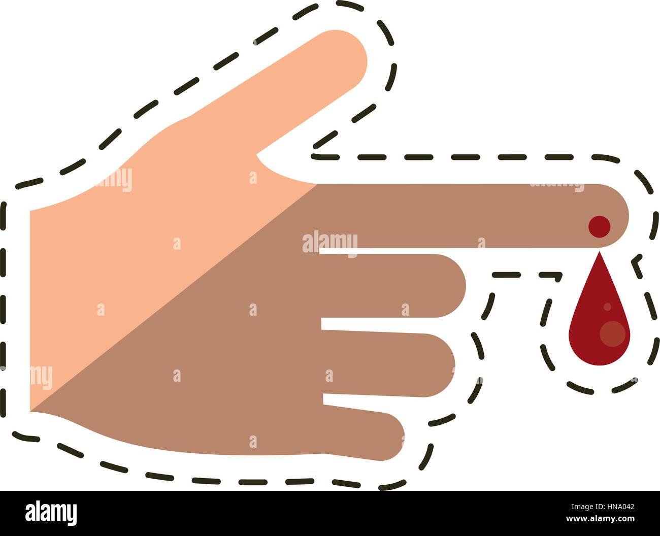 Hand Print Blood High Resolution Stock Photography and Images - Alamy