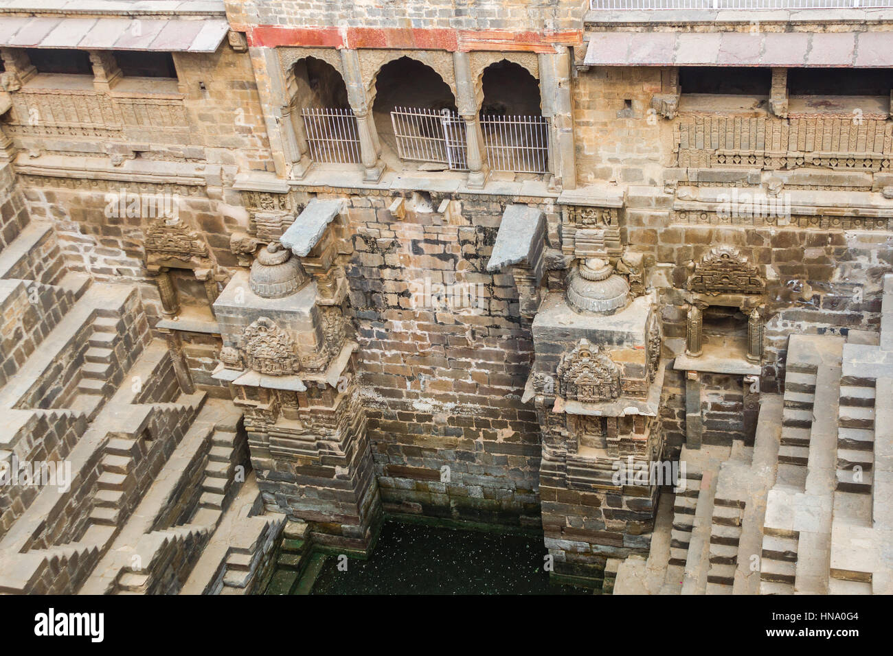 Abhaneri village hi-res stock photography and images - Alamy