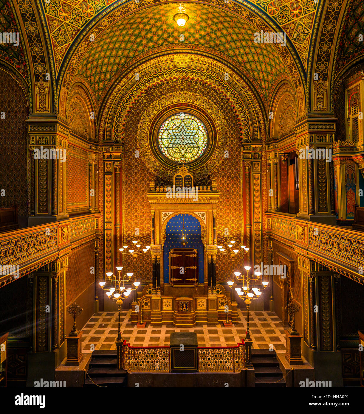 Prague Synagogue Interior High Resolution Stock Photography and Images ...