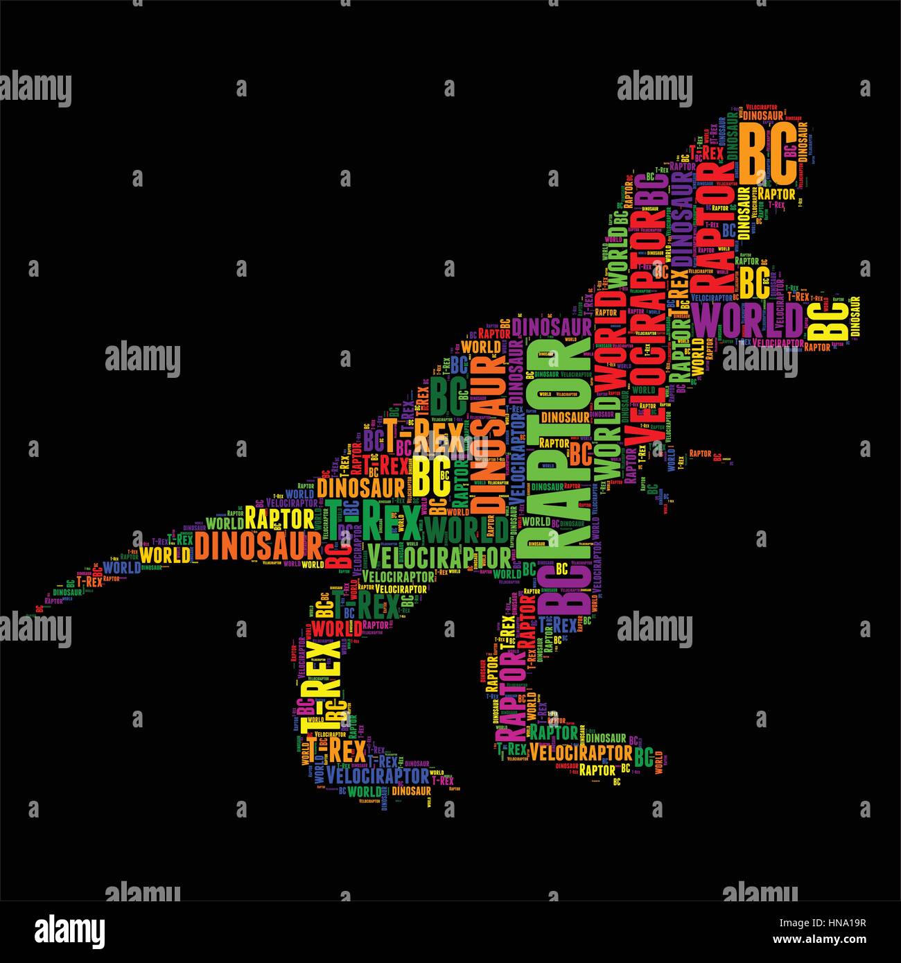 Raptor word hi-res stock photography and images - Alamy