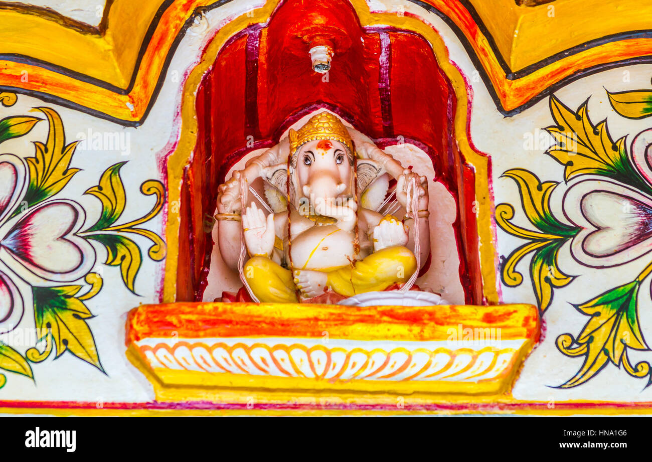 Hinduism blessing hi-res stock photography and images - Alamy