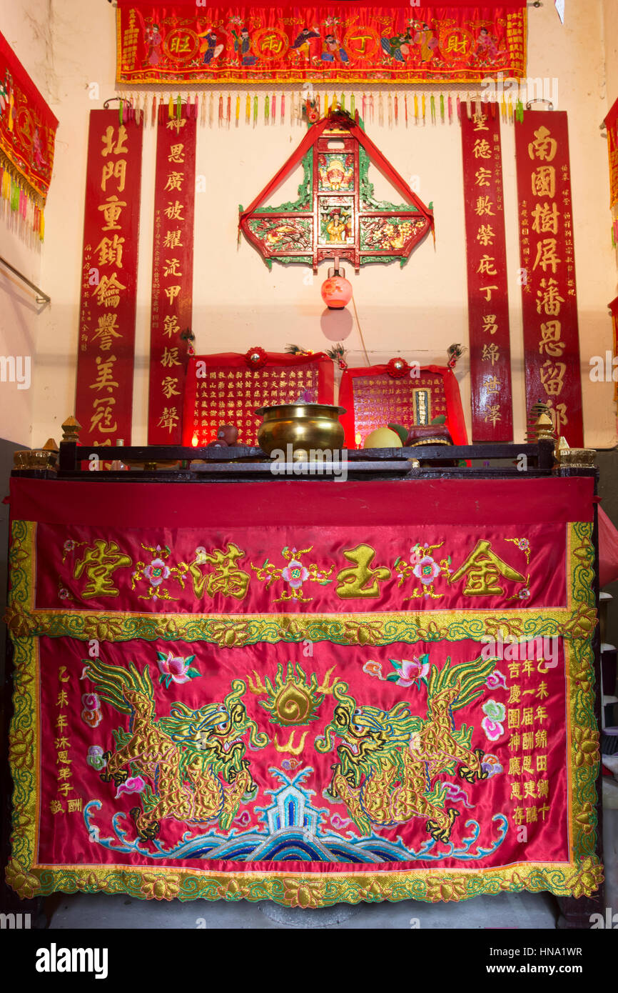 Kwan Tai temple in Hong Kong Stock Photo - Alamy