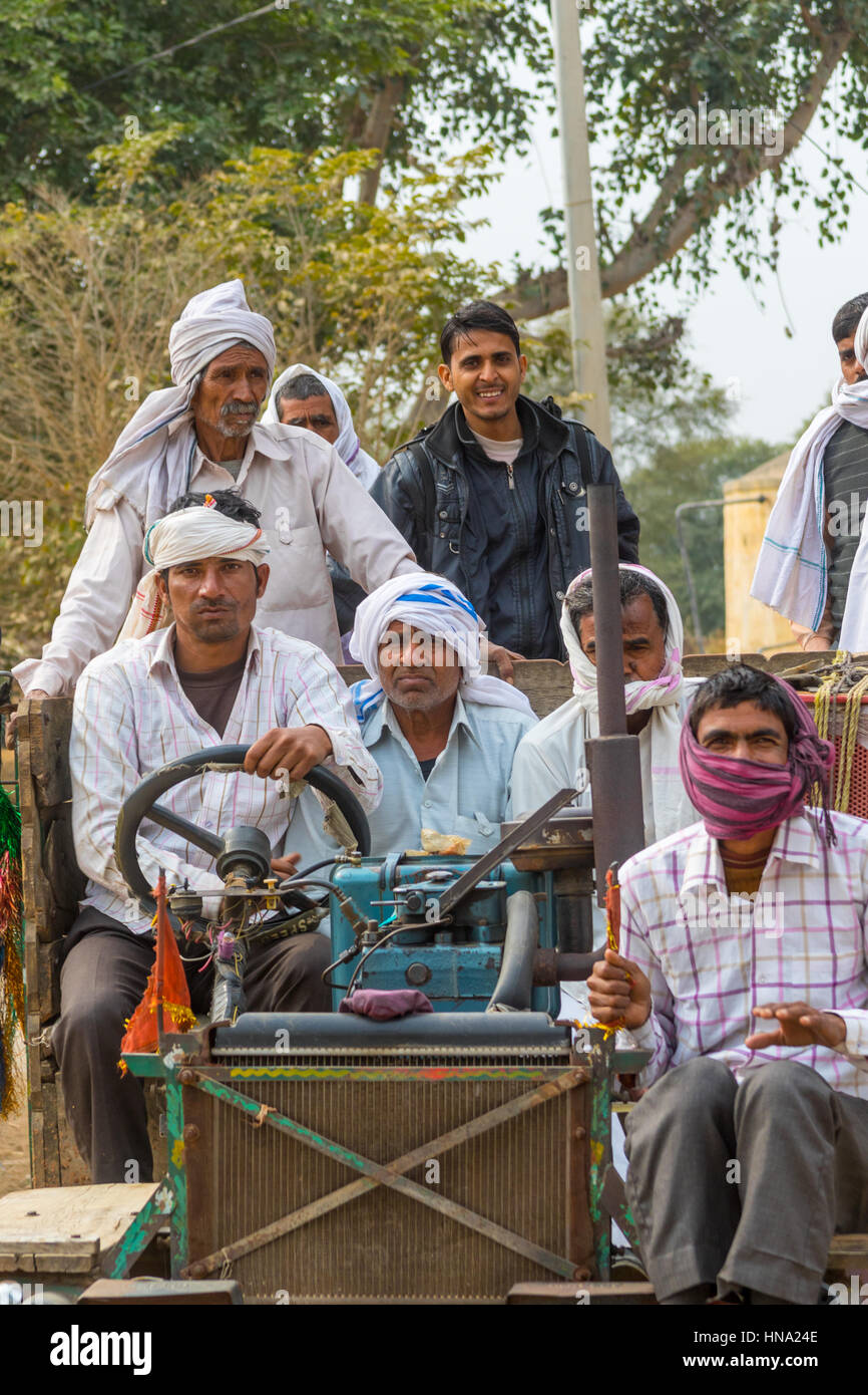 Indian tractor hi-res stock photography and images - Alamy
