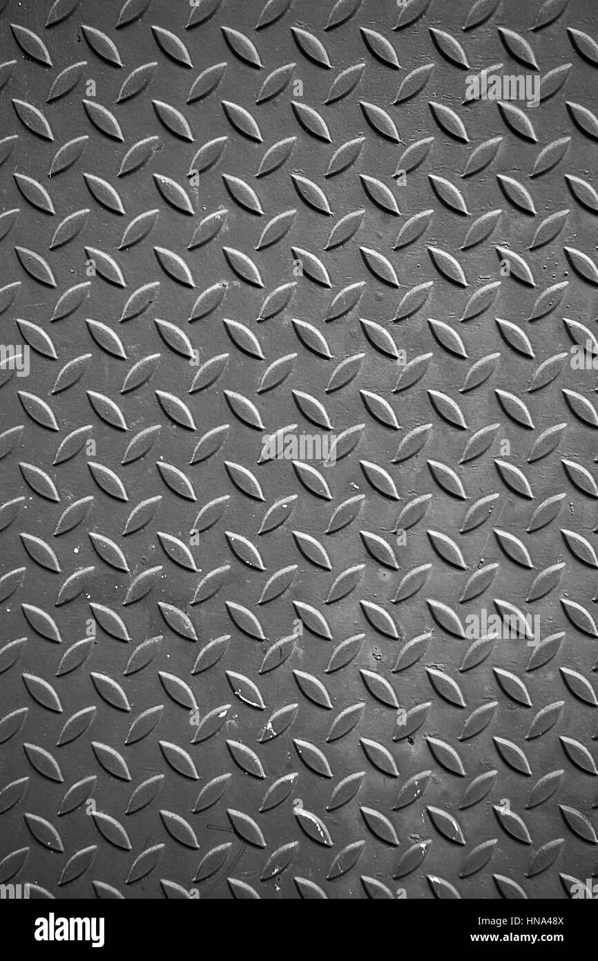 Blue Metal decorated, detail of a blue wall metal, steel, metal alloy ...