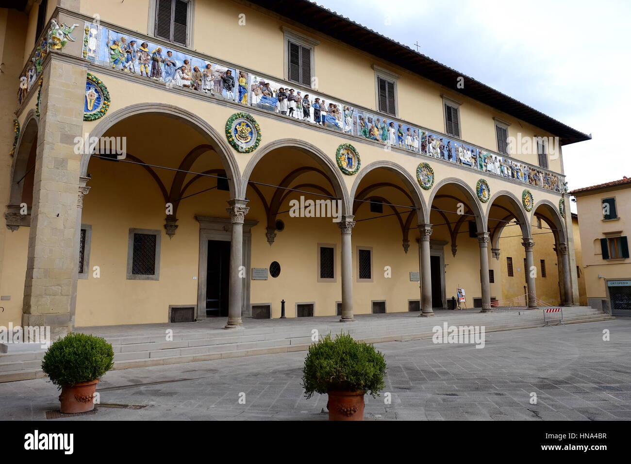 Ospedale del Ceppo Hospital Museum with bas-relief - Piazza Papa ...