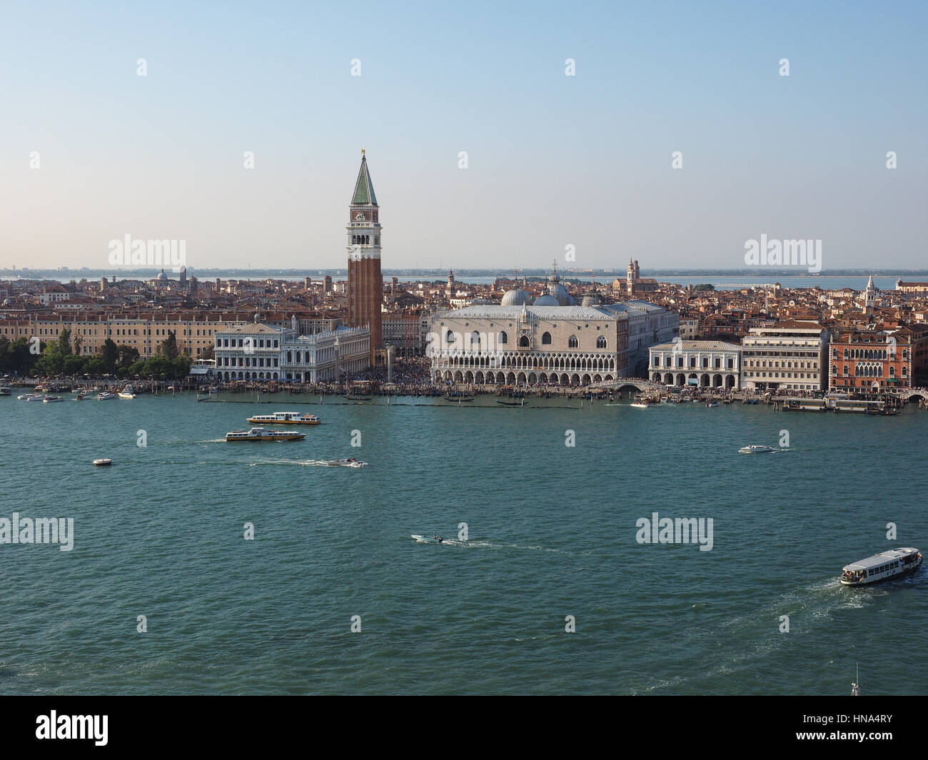 Piazza San Marco (meaning St Mark square) in Venice, Italy Stock Photo ...