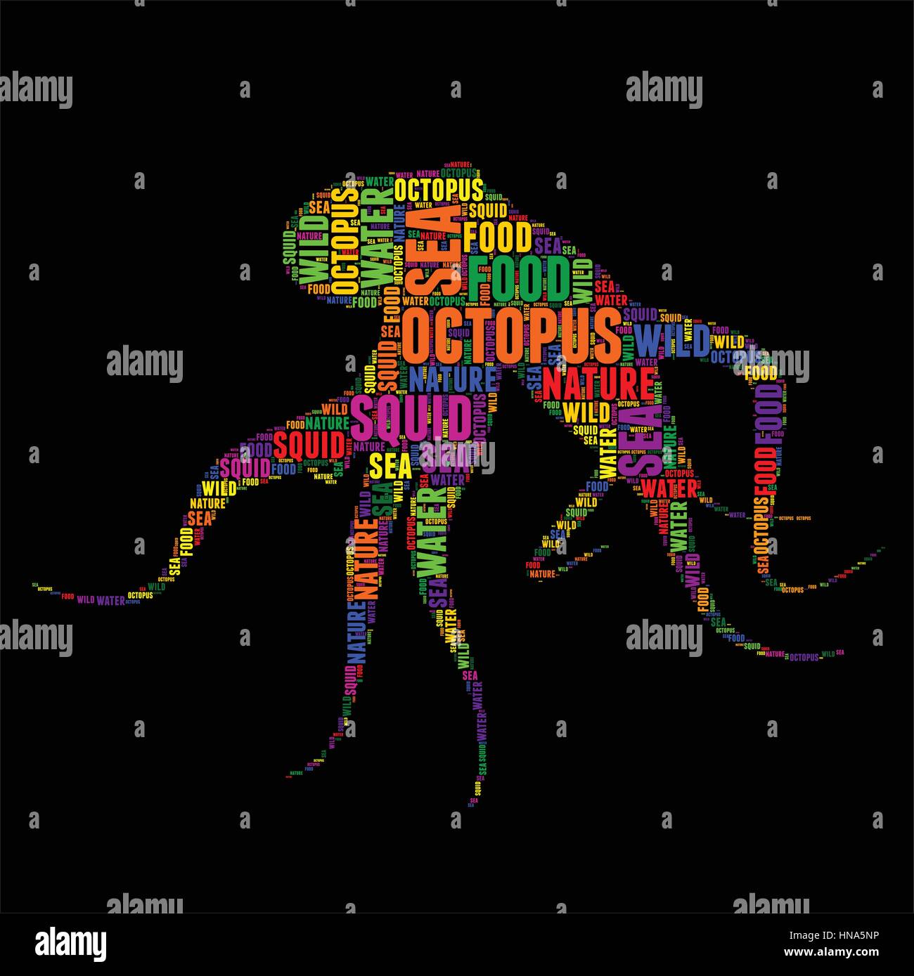 Octopus Word High Resolution Stock Photography and Images - Alamy