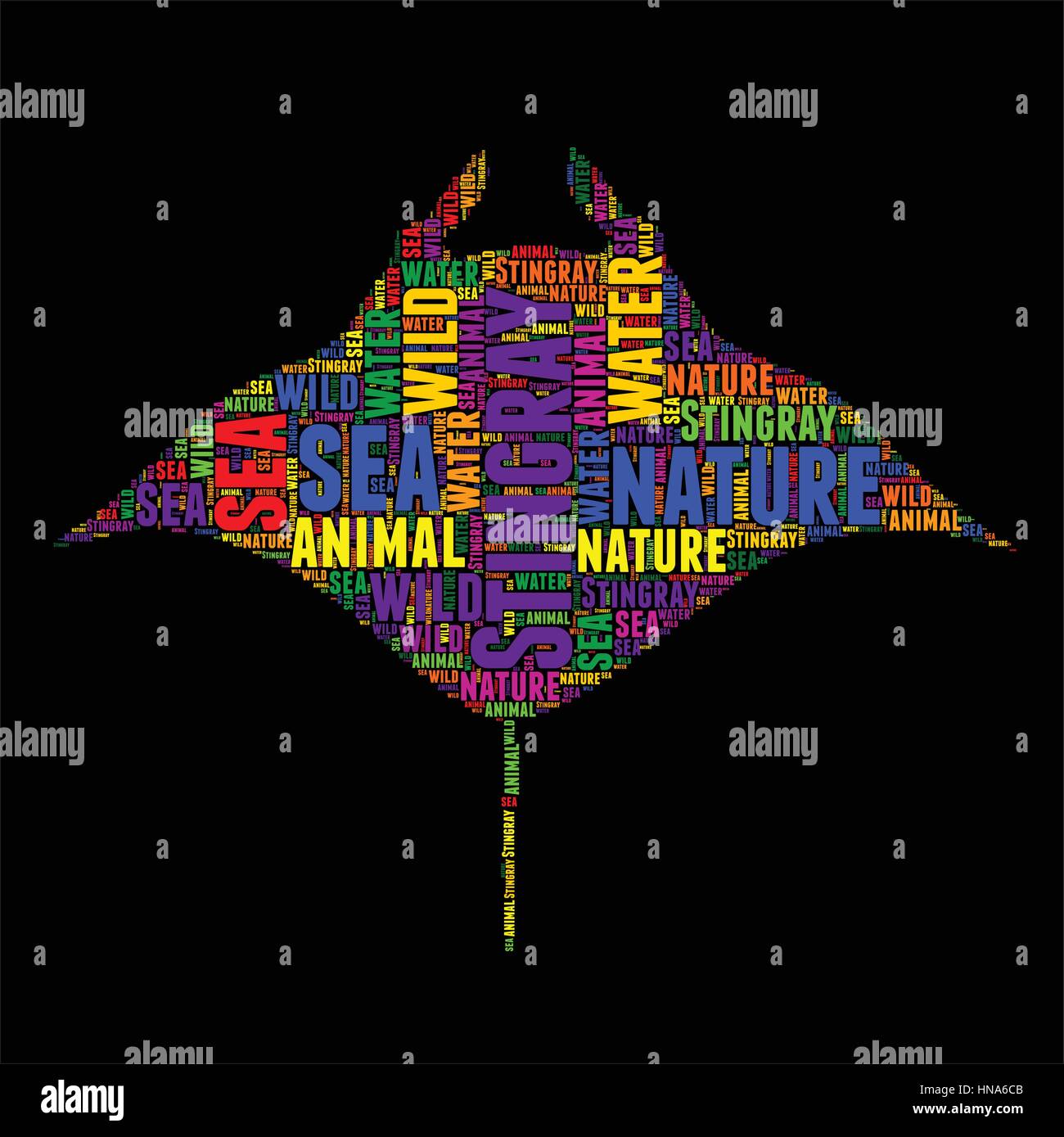 Stingray typography hi-res stock photography and images - Alamy