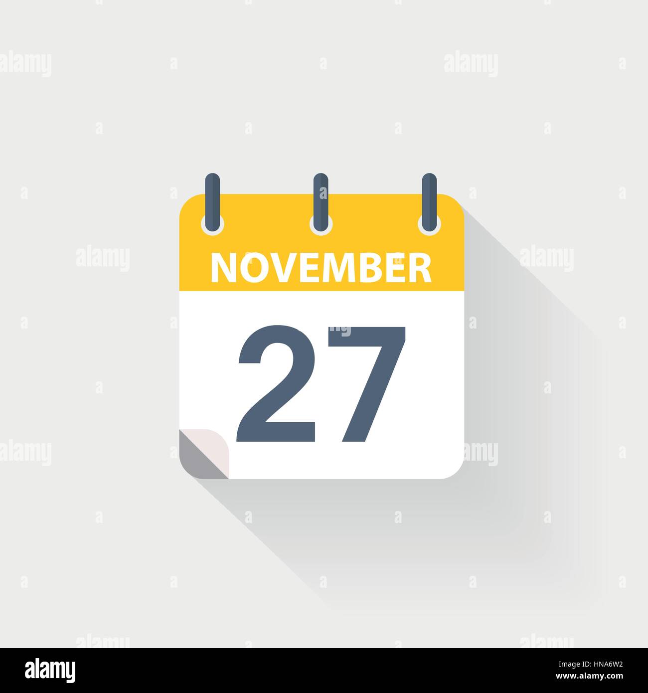 November 27 Stock Vector Images - Alamy