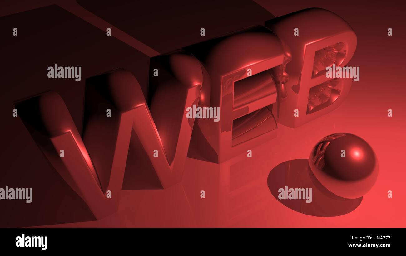 Internet connections world red hi-res stock photography and images - Alamy