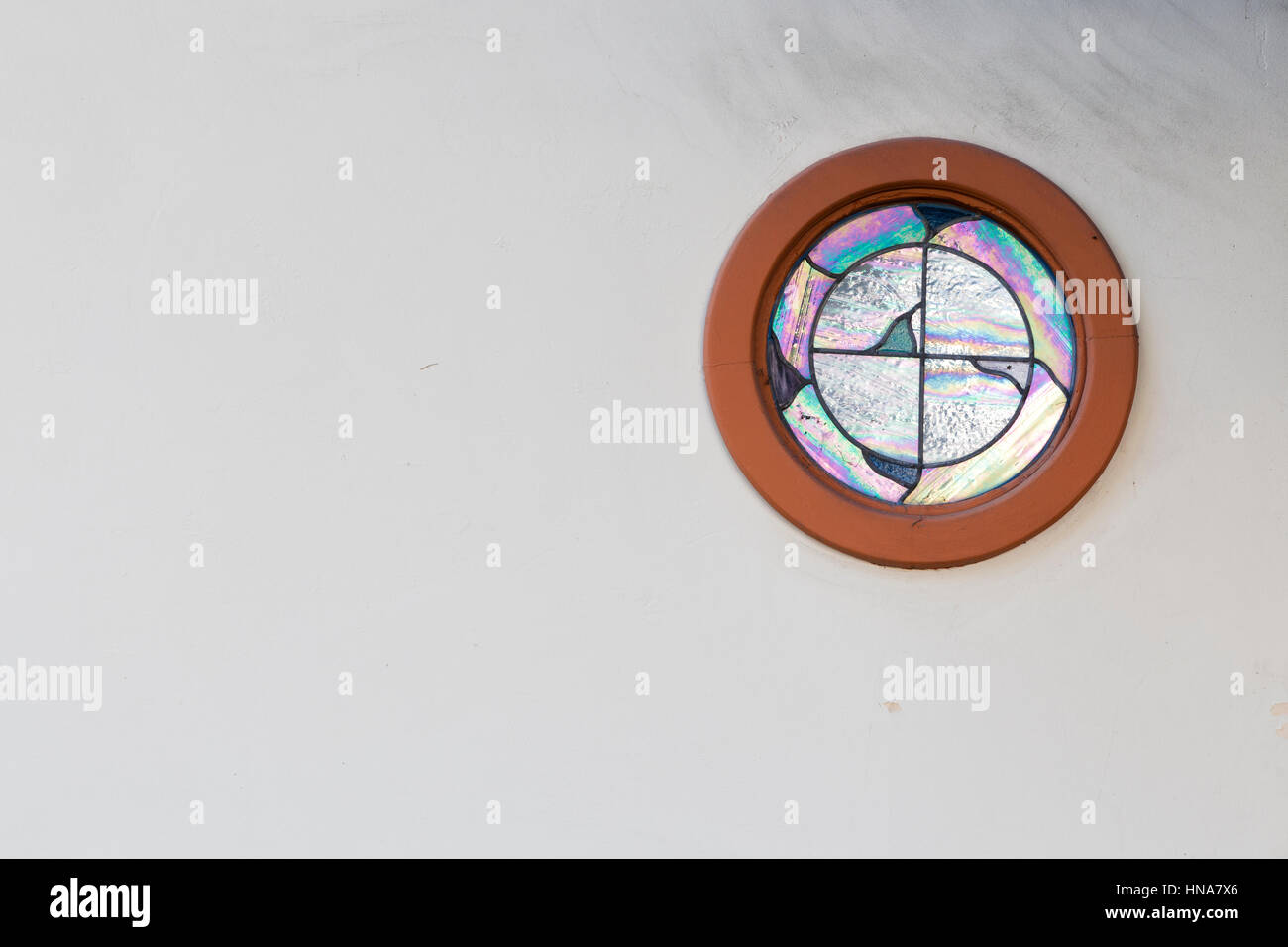 The Round Window Stock Photo - Alamy