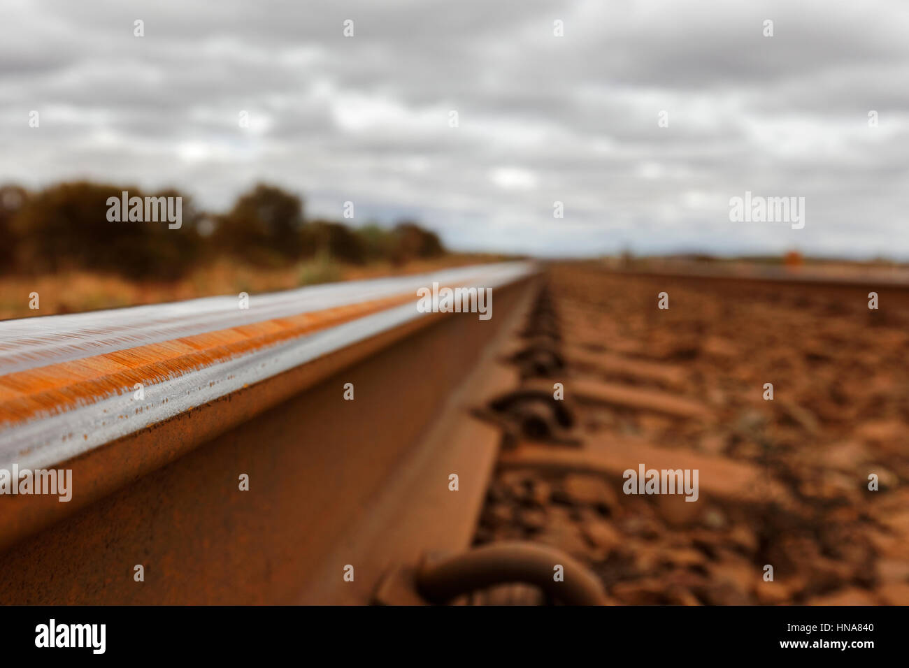 Australia outback train rail hi-res stock photography and images - Alamy