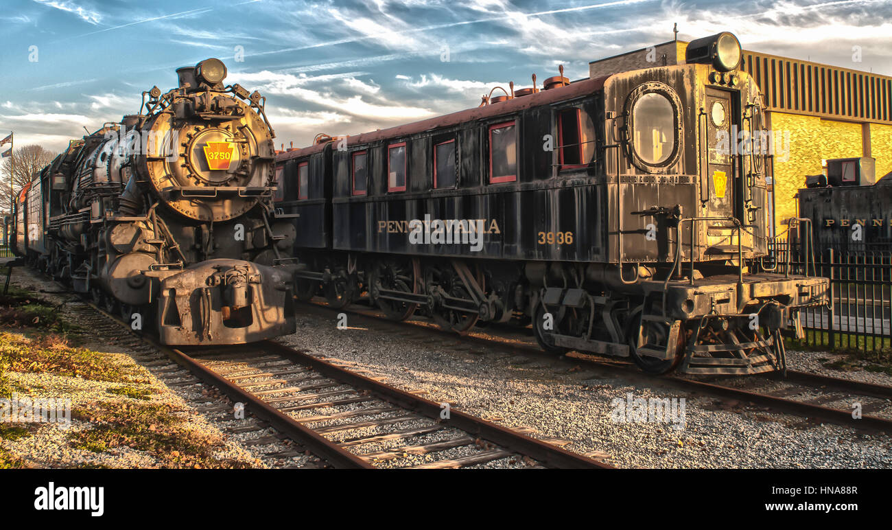 Strasburg, PA. historic railroad museum and tourist site Stock Photo ...
