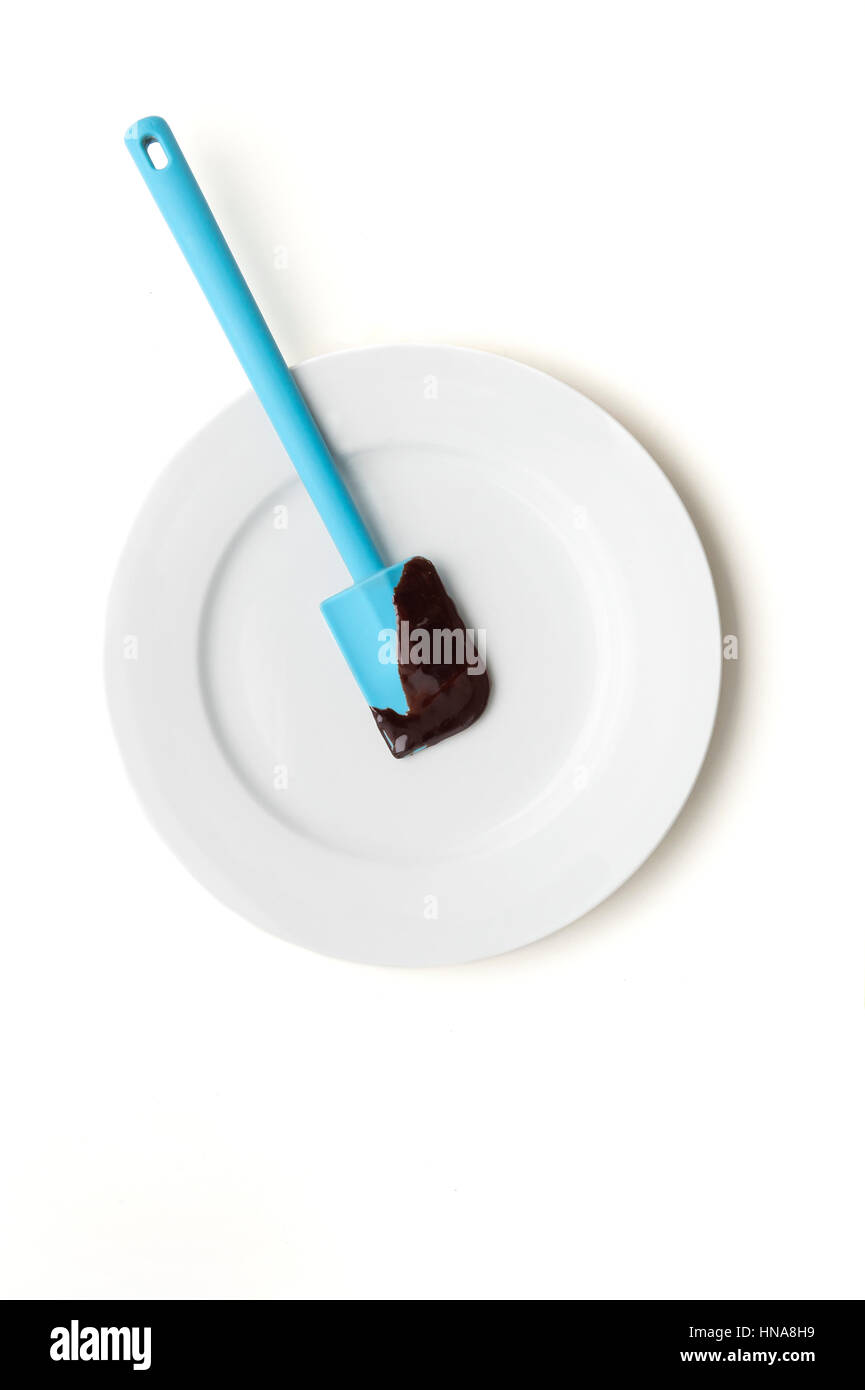 Melted chocolate utensils Cut Out Stock Images & Pictures - Alamy