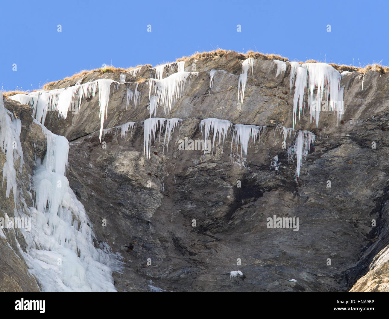 Snow cone waterfall hi-res stock photography and images - Alamy
