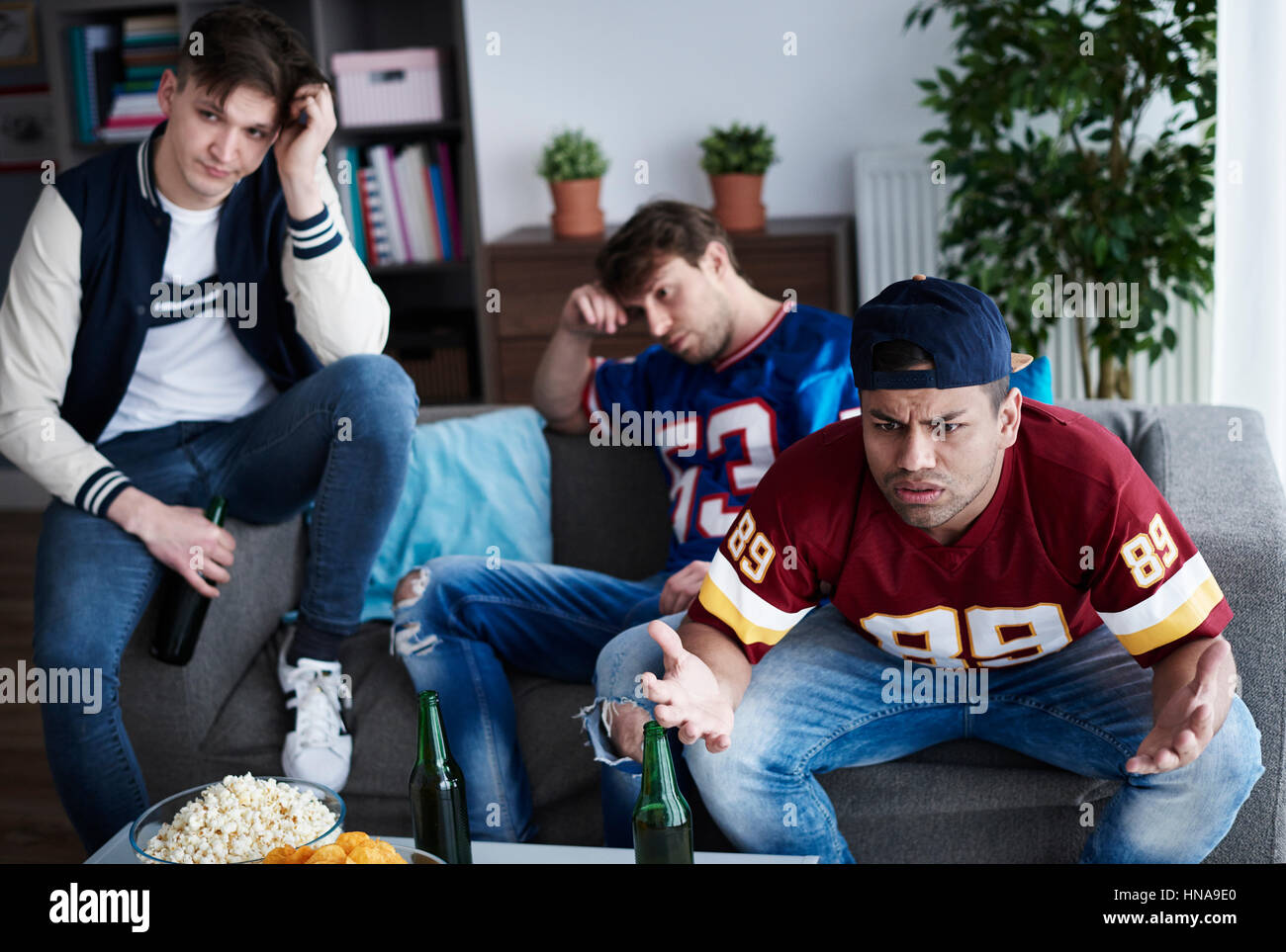 Bad luck for our sports team Stock Photo - Alamy