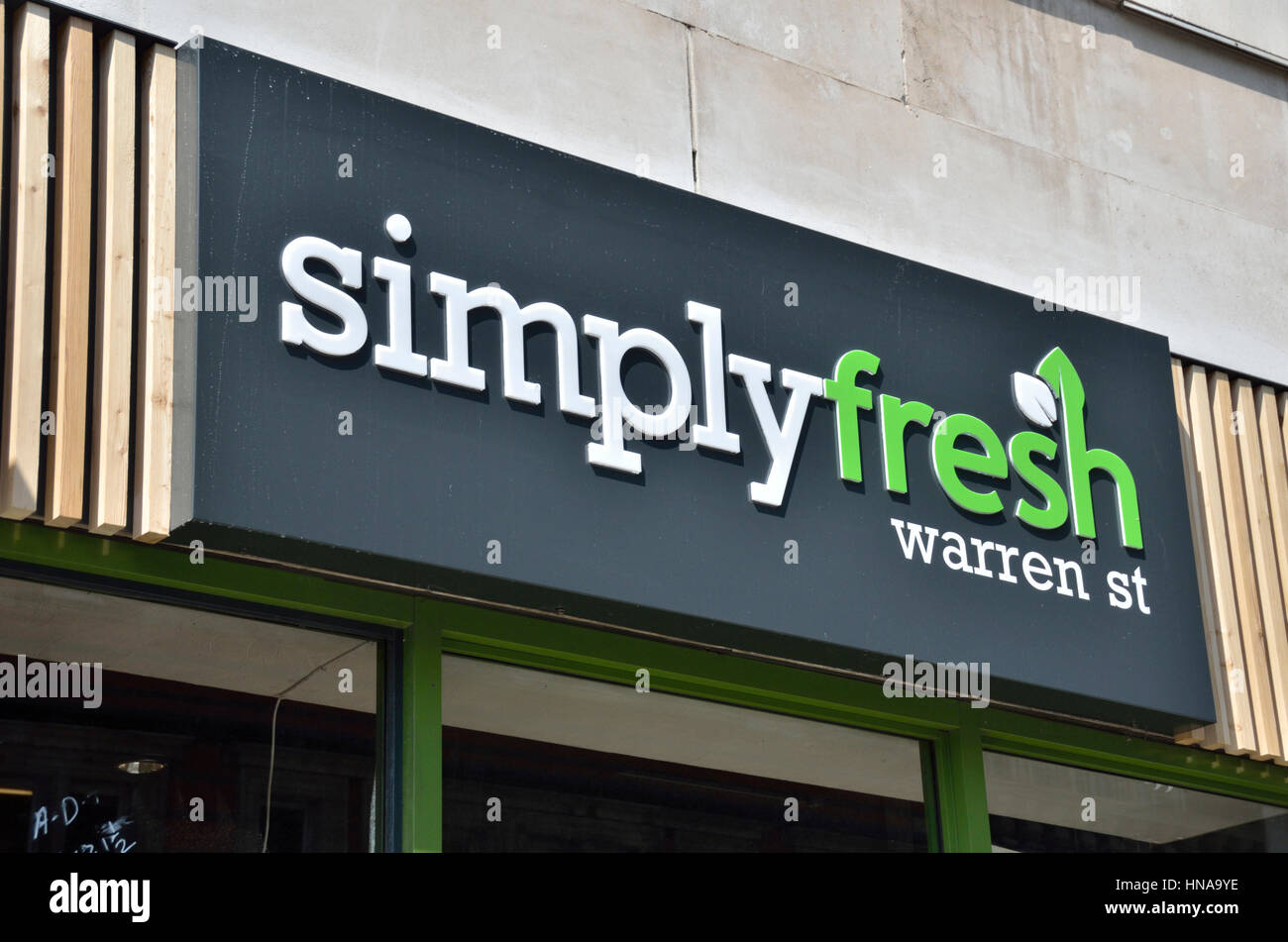Simply Fresh Logo Fresh Supermarket Logo Simple Design | Premium