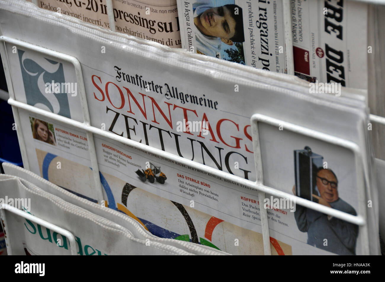 German newspaper hi-res stock photography and images - Alamy