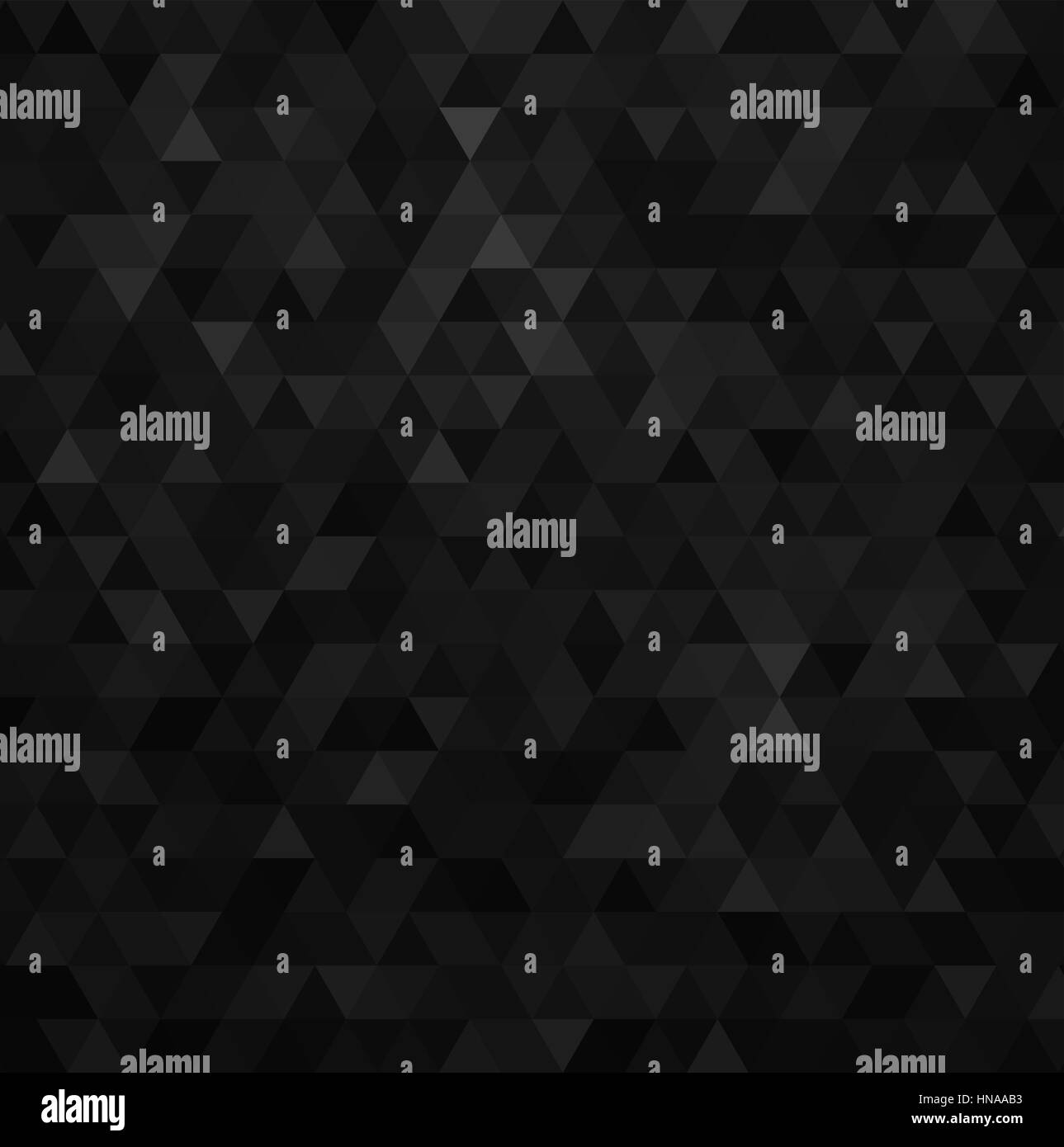 Geometric mosaic pattern from black triangle texture, abstract vector ...